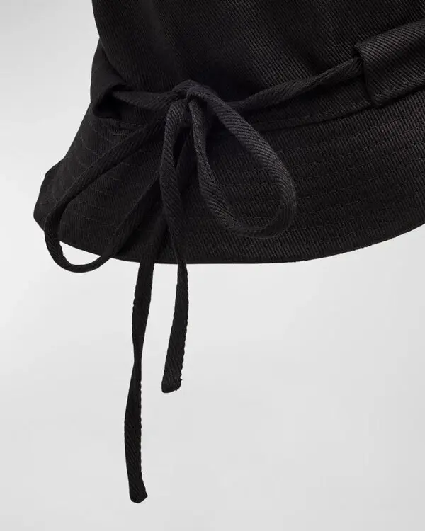 Jacquemus Gadjo Bucket Hat - Black