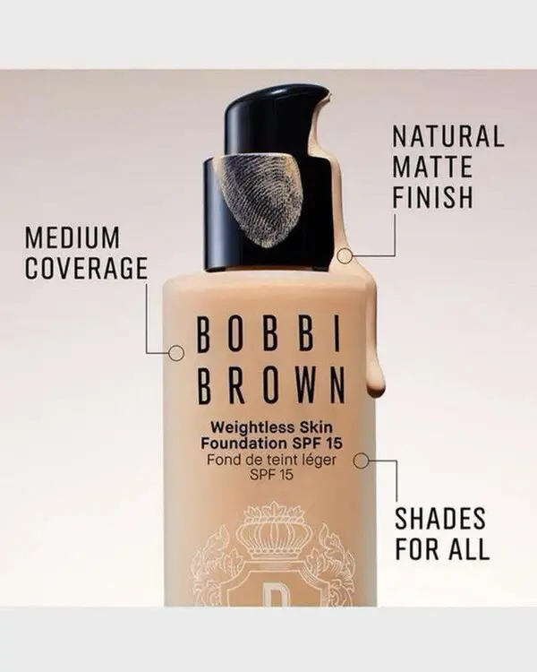 Bobbi Brown Weightless Skin Foundation, 1 Oz - Walnut