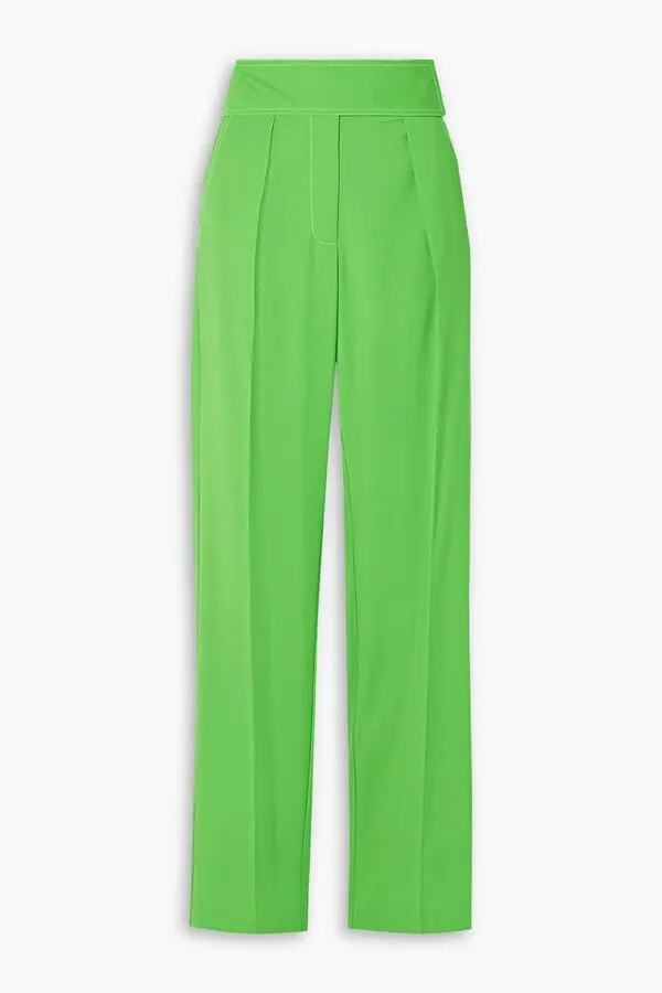 Christopher John Rogers Cady Tapered Pants - Bright Green