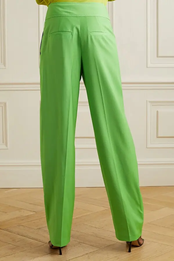 Christopher John Rogers Cady Tapered Pants - Bright Green