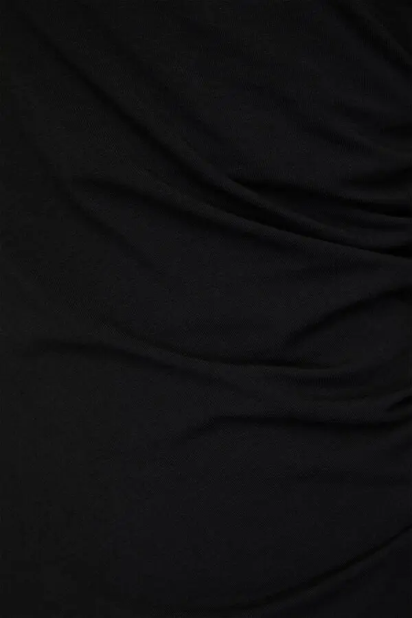 Helmut Lang Ruched Stretch-jersey Midi Dress