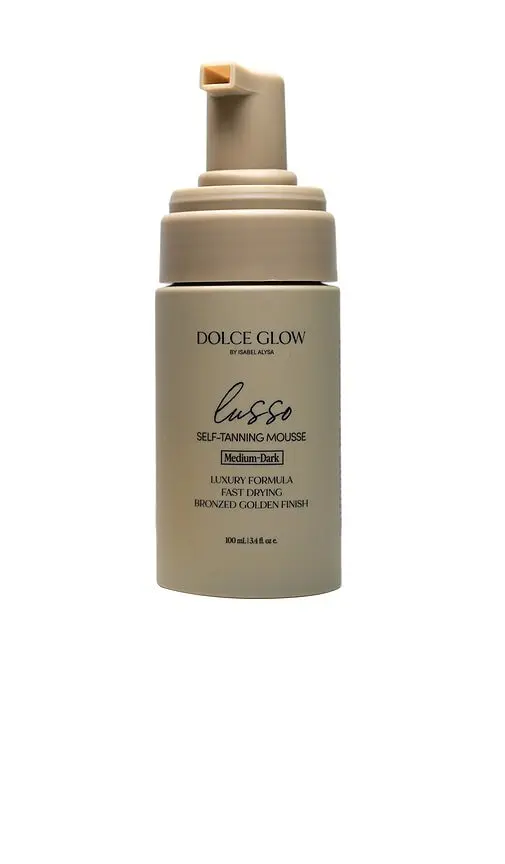 DOLCE GLOW BY ISABEL ALYSA Travel Lusso Self-tanning Mousse - Medium To Dark
