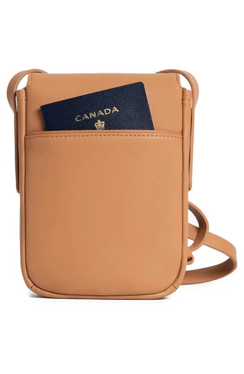 MONOS Mini Metro Crossbody Bag - Saddle Tan