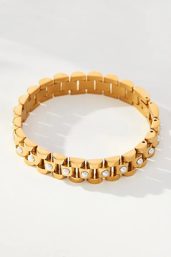 BRACHA Perla Rolly Bracelet - Gold