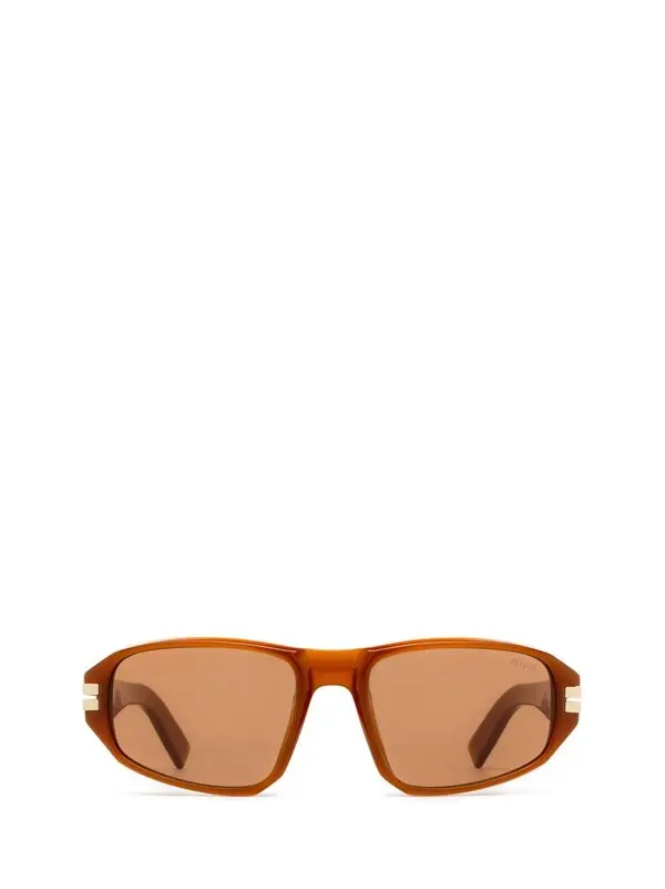 Zegna Sunglasses - Shiny Light Brown