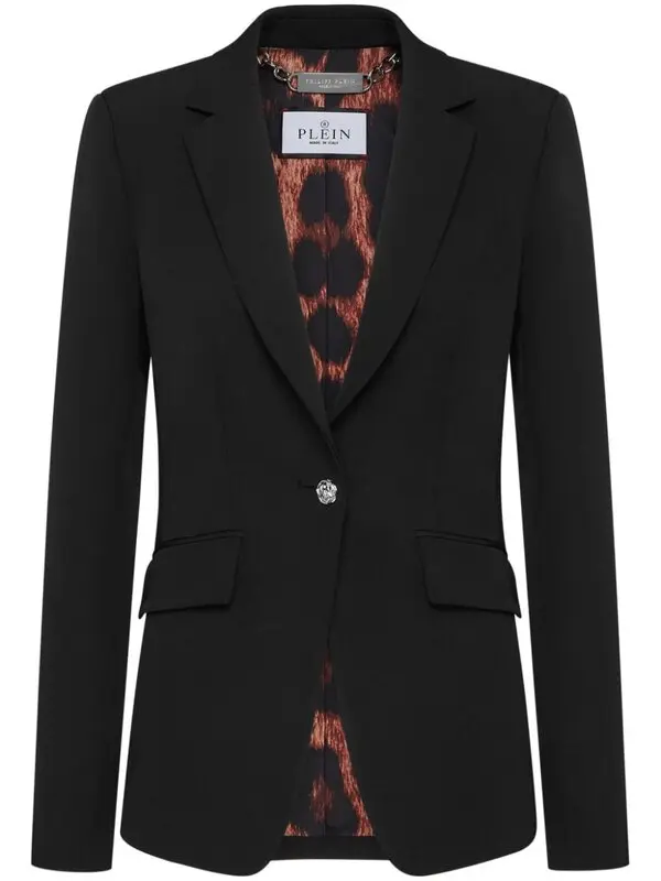 Philipp Plein Crystal-skull Blazer