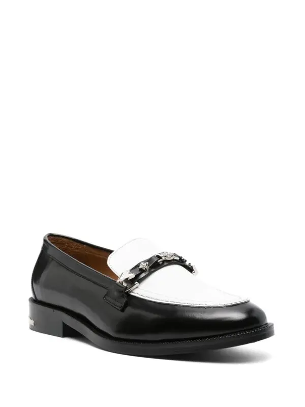 TOGA VIRILIS Stud-detailing Loafers