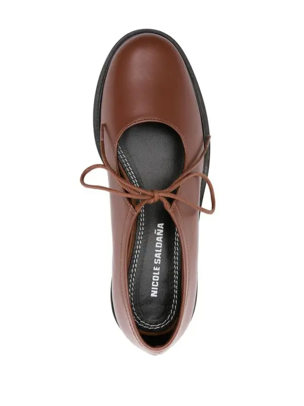NICOLE SALDANA Fabiana Loafers - Brown