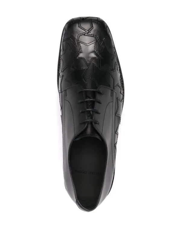 STEFAN COOKE Star-patches Derby Shoes
