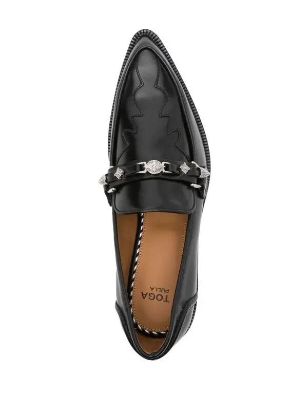 Toga Stud-detailed Loafers