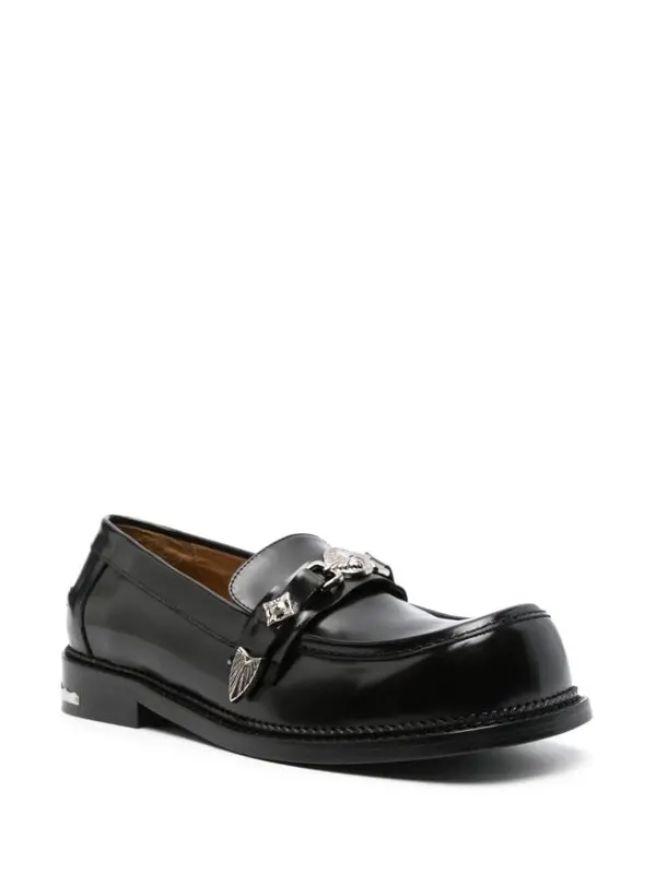 TOGA VIRILIS Stud-detailing Loafers