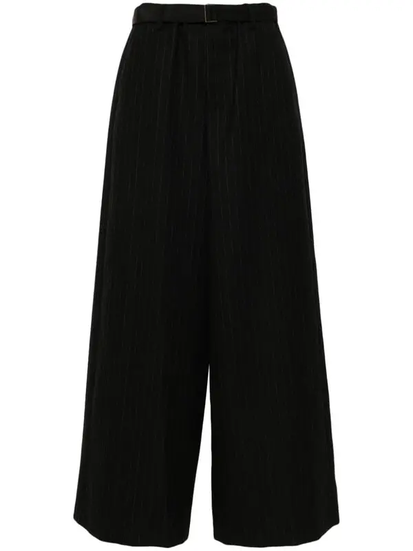 Sacai Pinstriped Palazzo Pants