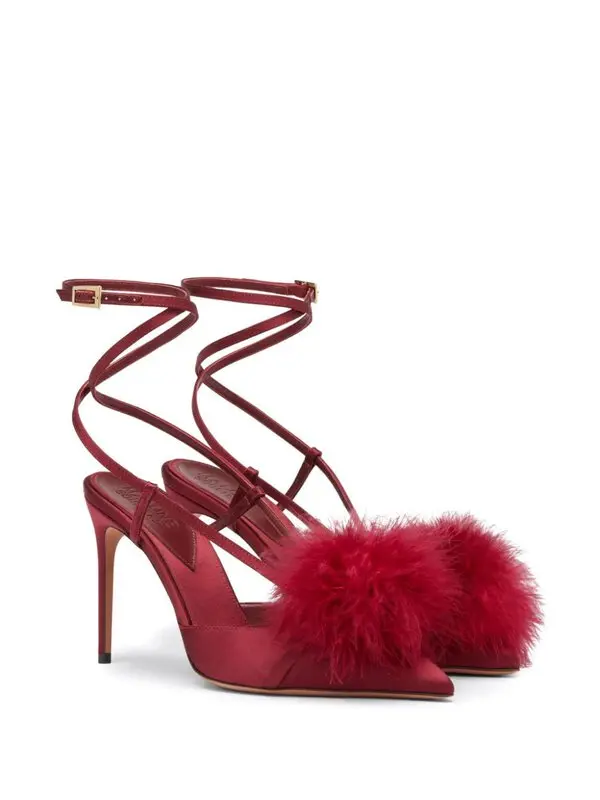 MALONE SOULIERS 90mm Rafaella Slingback Pumps
