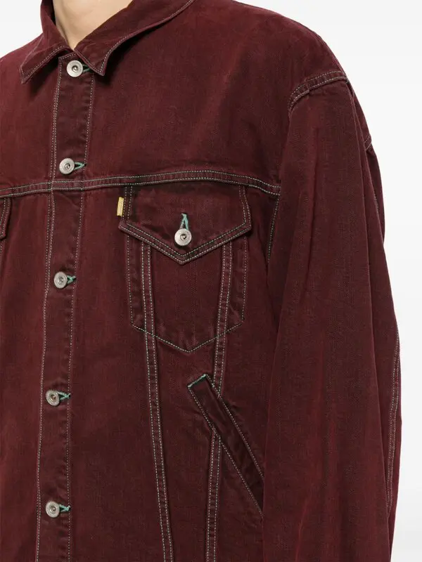 DOUBLET Contrast-stitching Denim Jacket