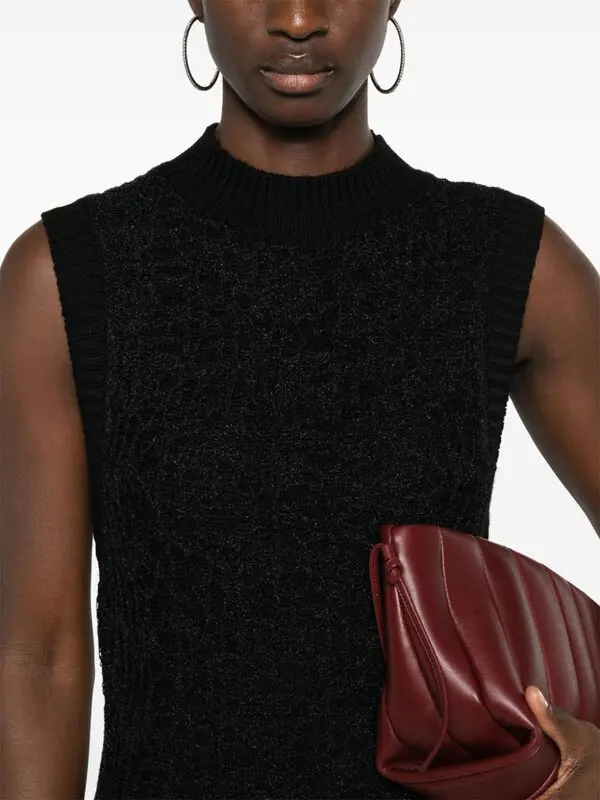DONDUP Logo-plaque Midi Dress