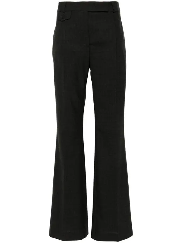 SEMICOUTURE Flared Trousers - Grey