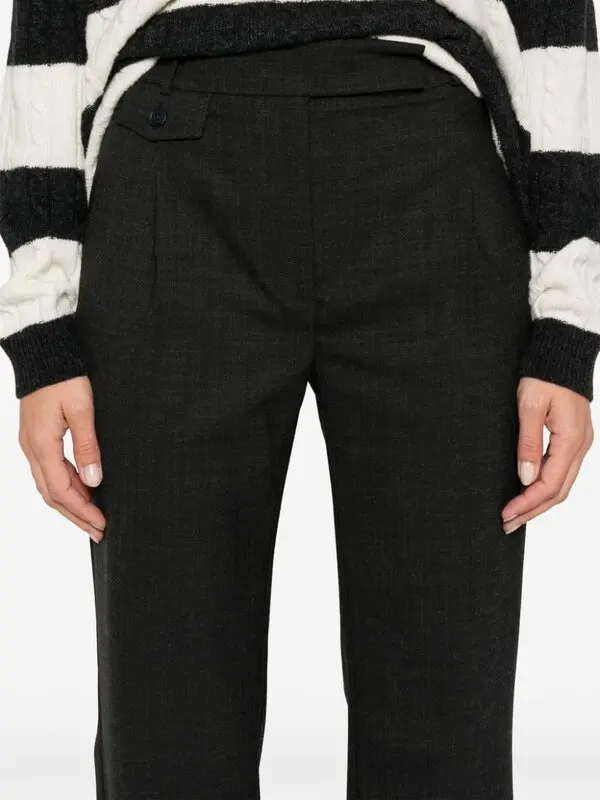 SEMICOUTURE Flared Trousers - Grey