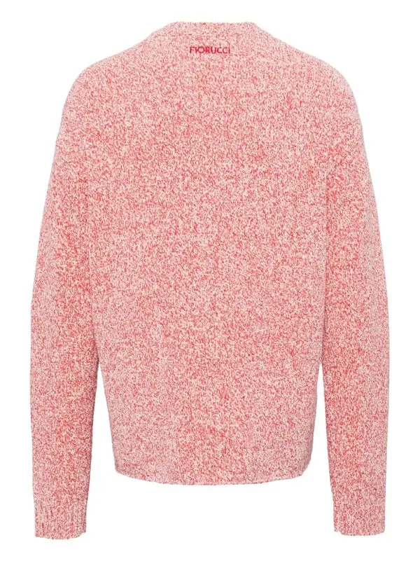 Fiorucci Mélange Jumper - Red