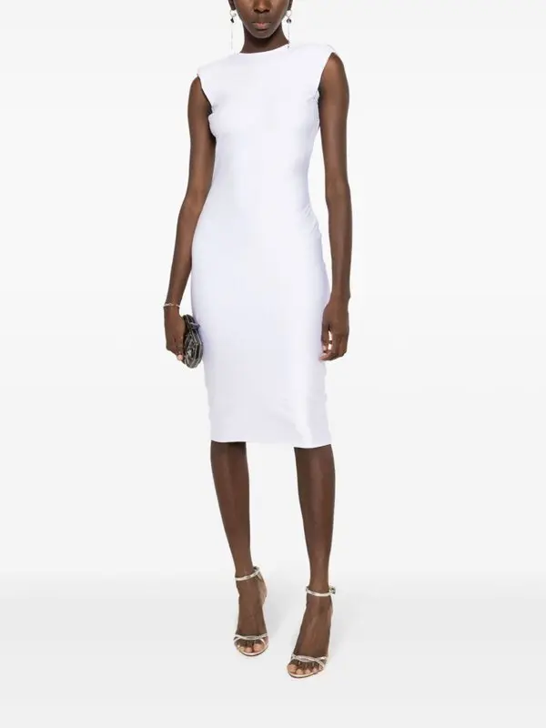 LETHICIA BRONSTEIN Gracie V-back Midi Dress