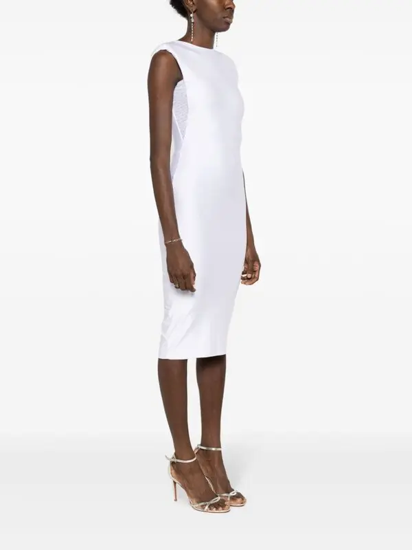 LETHICIA BRONSTEIN Gracie V-back Midi Dress