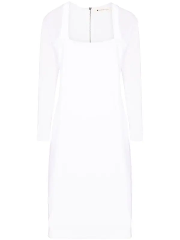LETHICIA BRONSTEIN Brigitte Sheer-sleeved Dress