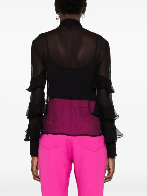 LETHICIA BRONSTEIN Adrian Ruffle-detail Shirt