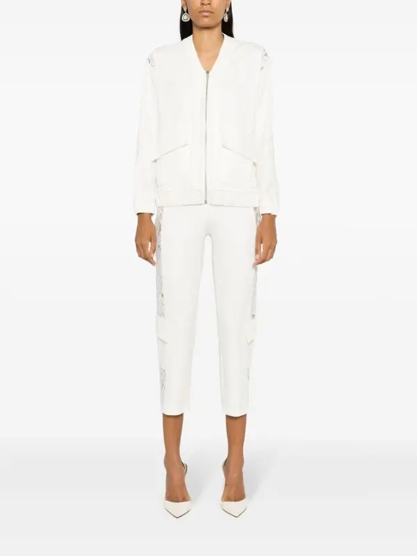 LETHICIA BRONSTEIN Benedita Lace-appliqué Jacket