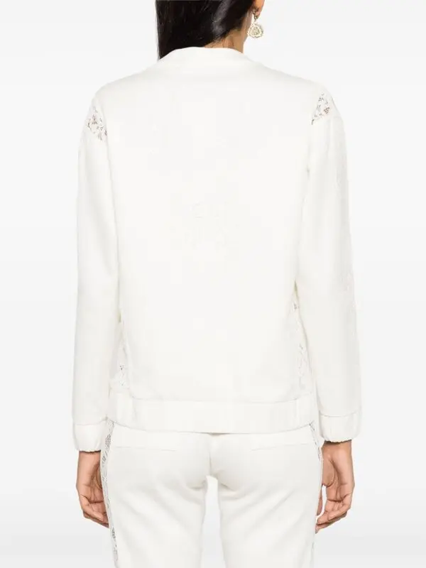LETHICIA BRONSTEIN Benedita Lace-appliqué Jacket
