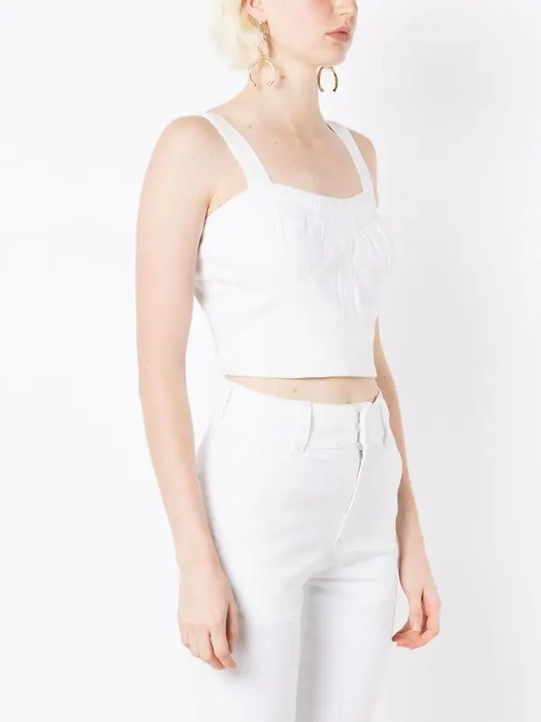 LETHICIA BRONSTEIN Ana Corset Crop Top