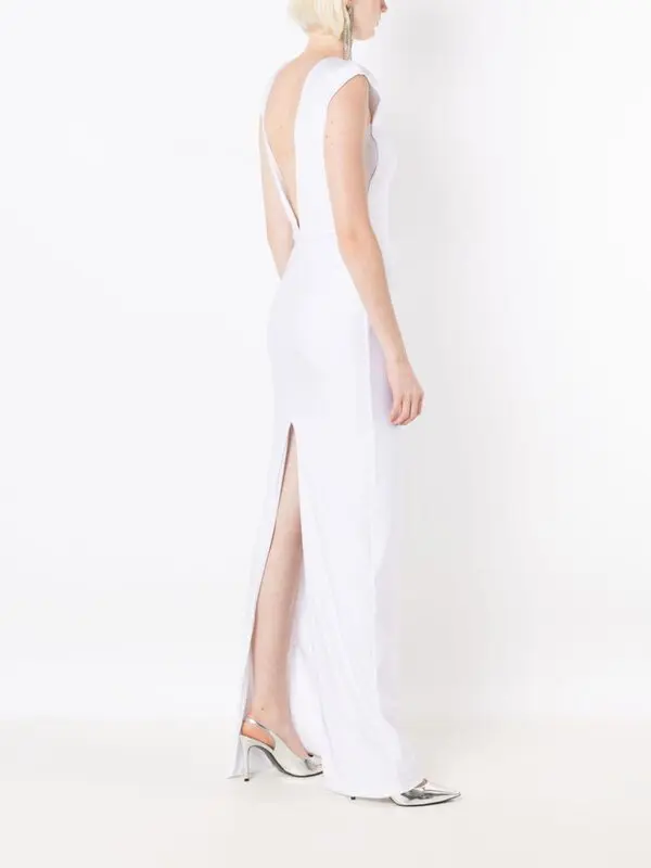 LETHICIA BRONSTEIN Gracie V-back Maxi Dress