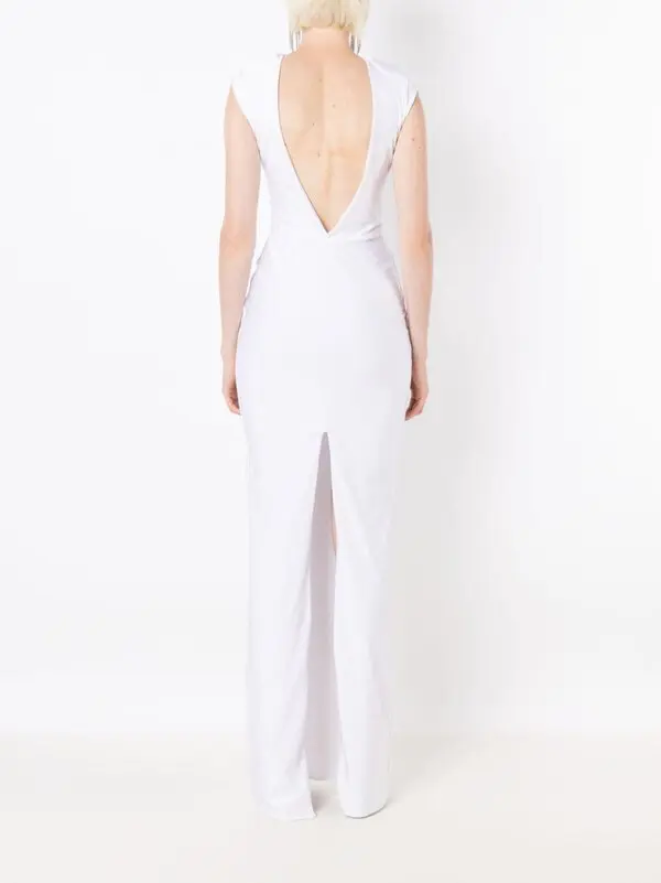 LETHICIA BRONSTEIN Gracie V-back Maxi Dress