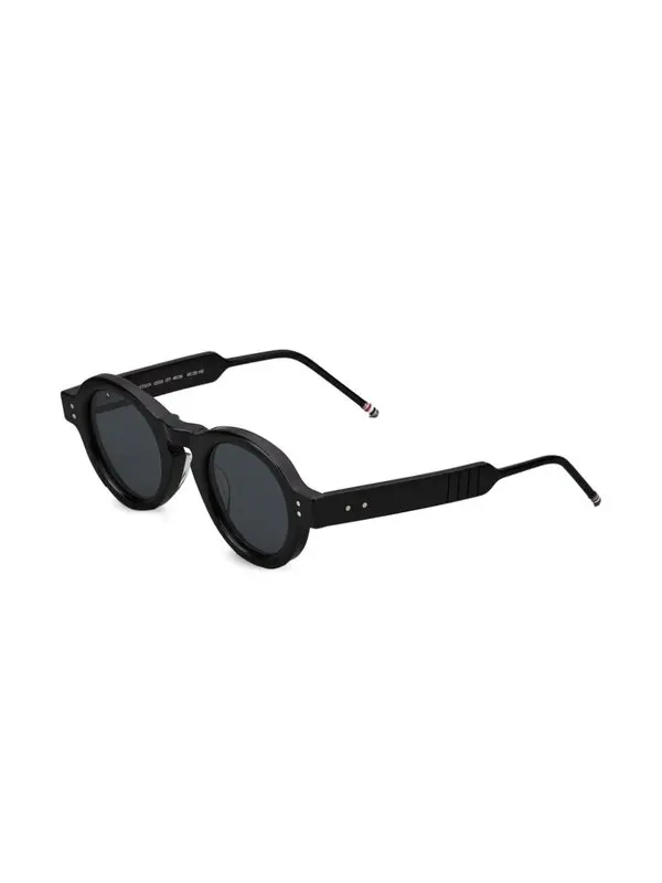 Thom Browne Round-frame Sunglasses - Black