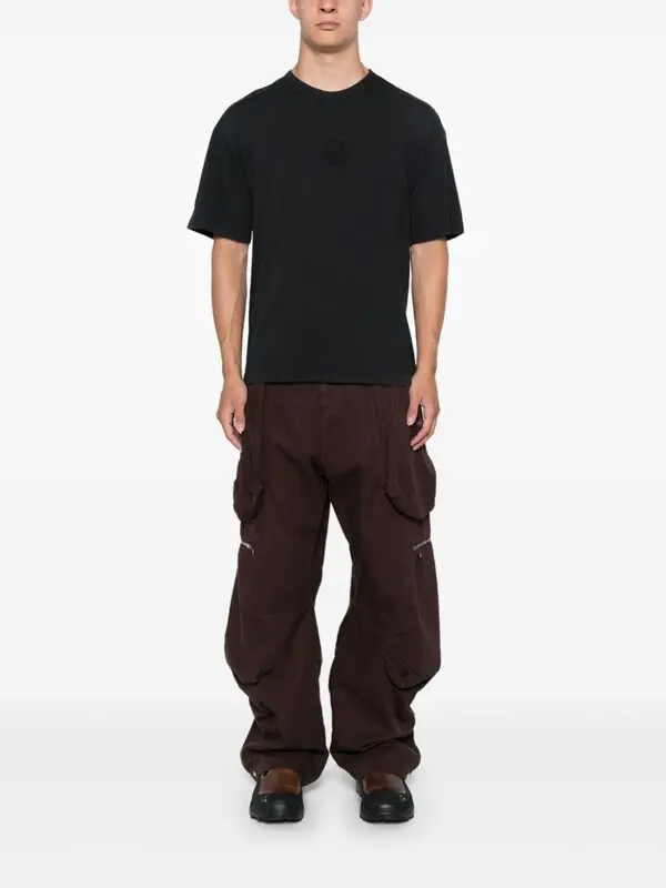 C.P. COMPANY Logo-embroidered T-shirt