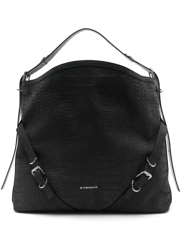 Givenchy Large Voyou Shoulder Bag - Black