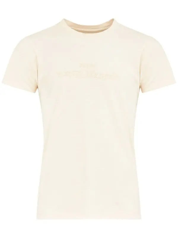 MAISON MARGIELA Logo-embroidered Cotton T-shirt