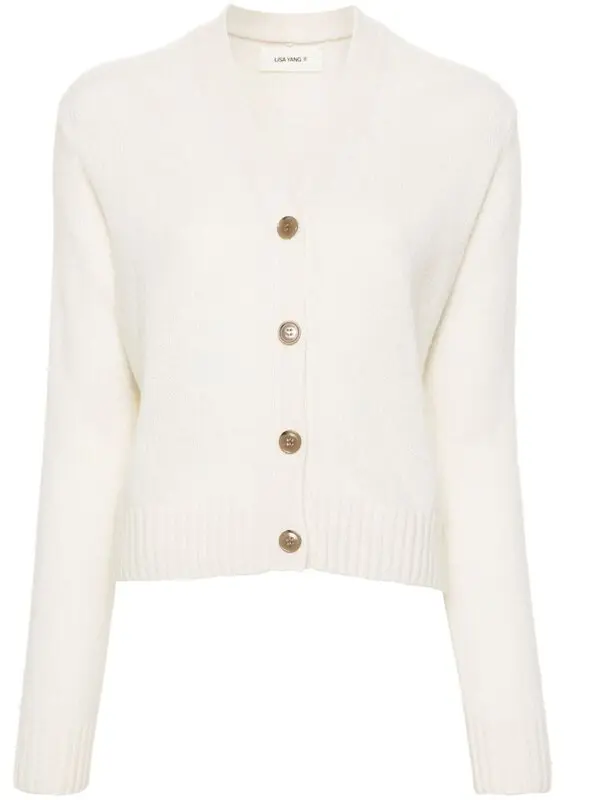 LISA YANG Marionette Cardigan - Neutrals