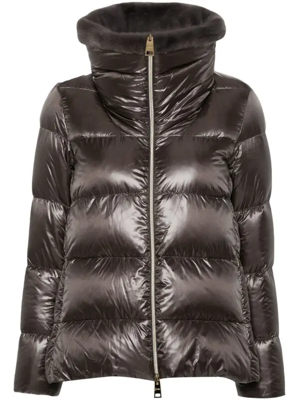 Herno Faux-fur Collar Padded Jacket