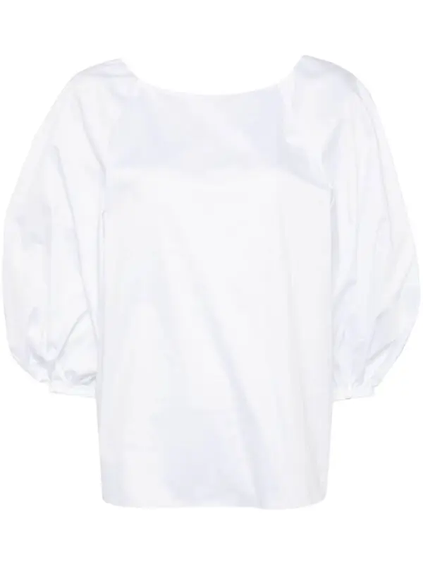 Carolina Herrera Boat-neck Blouse