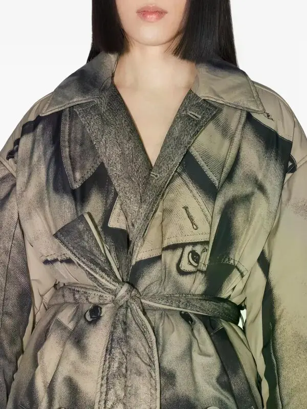JEAN PAUL GAULTIER Trompe L'oeil Padded Coat