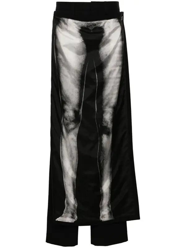 JEAN PAUL GAULTIER The Body Marinière Trousers