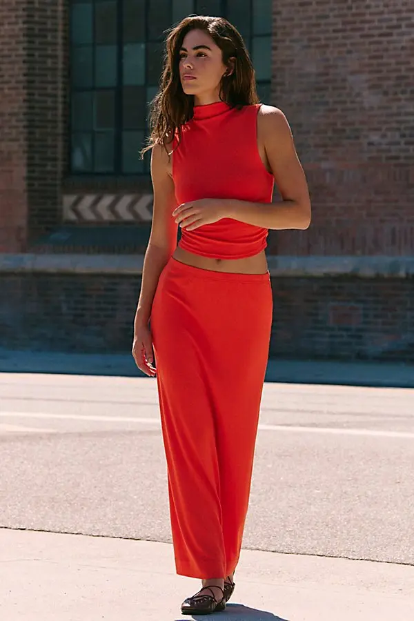 Free People Matching Set - Tangerine Tango