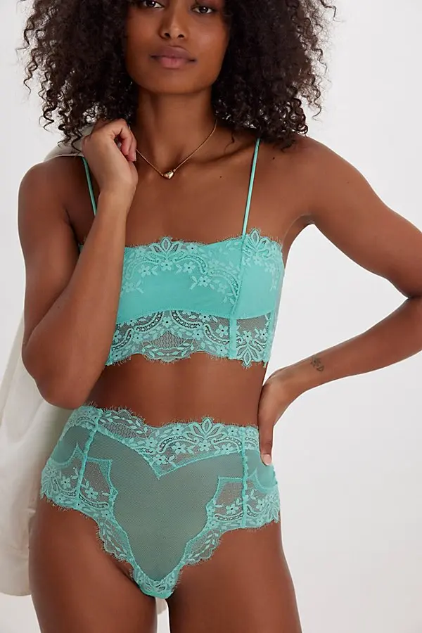 Free People Nolita High-rise Undies - Glacier Lake