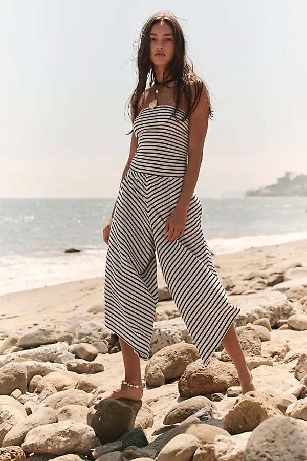 Free People Daley One-piece - Ivory Combo