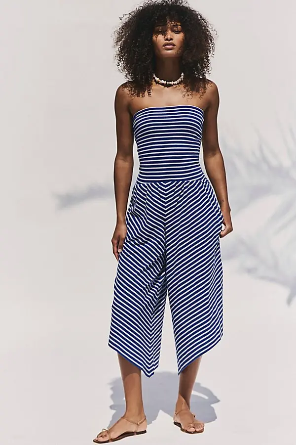 Free People Daley One-piece - Navy Combo
