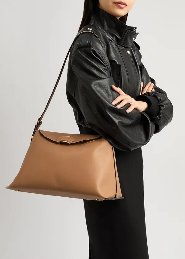3.1 Phillip Lim Id Soft Leather Shoulder Bag - Camel