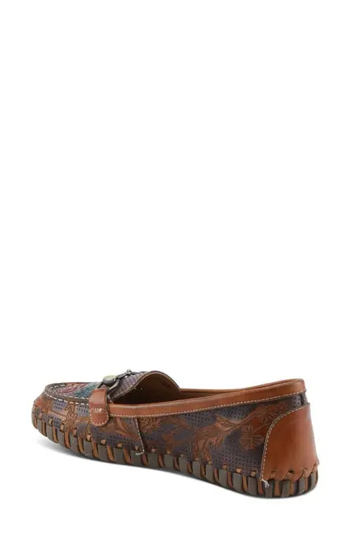 SPRING STEP SHOES Delavigne Bit Loafer - Camel Multi
