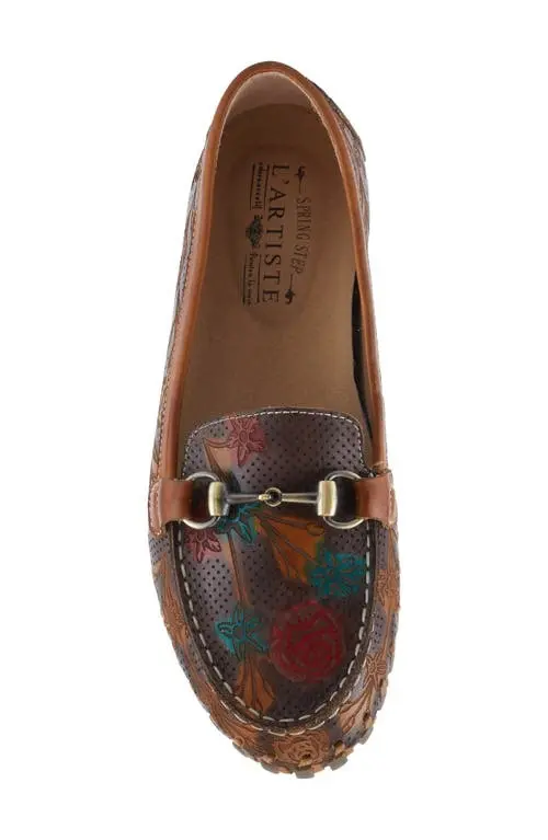 SPRING STEP SHOES Delavigne Bit Loafer - Camel Multi