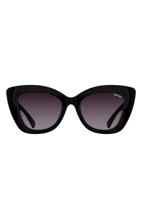 VELVET EYEWEAR Maya Sunglasses - Black