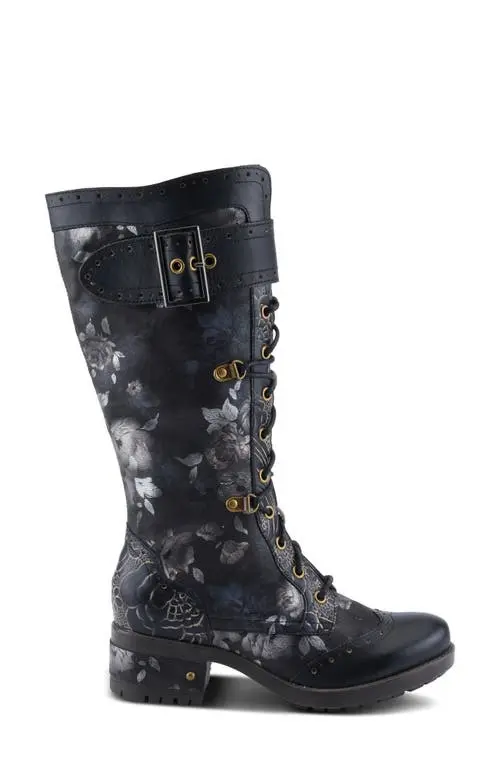 SPRING STEP SHOES Kisha Boss Boots - Black Multi