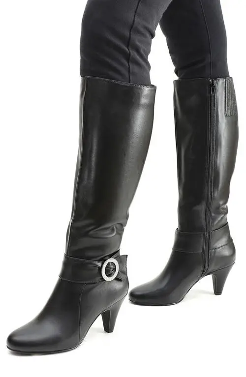 BELLA VITA Rima Knee High Boots - Black